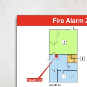Fire Alarm Zone Plans | BS5839-1:2017 Compliant | QDOS