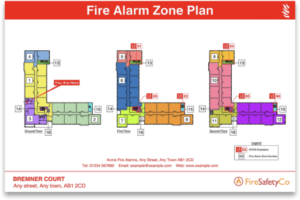 Fire Alarm Zone Plans | BS5839-1:2025 Compliant | QDOS